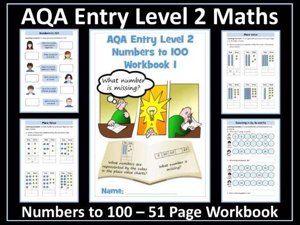 AQA Entry Level 2 Maths | Teaching Resources