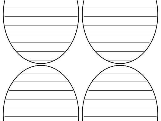 Four Square Writing Graphic Organizers - Blank Templates - Printable ...