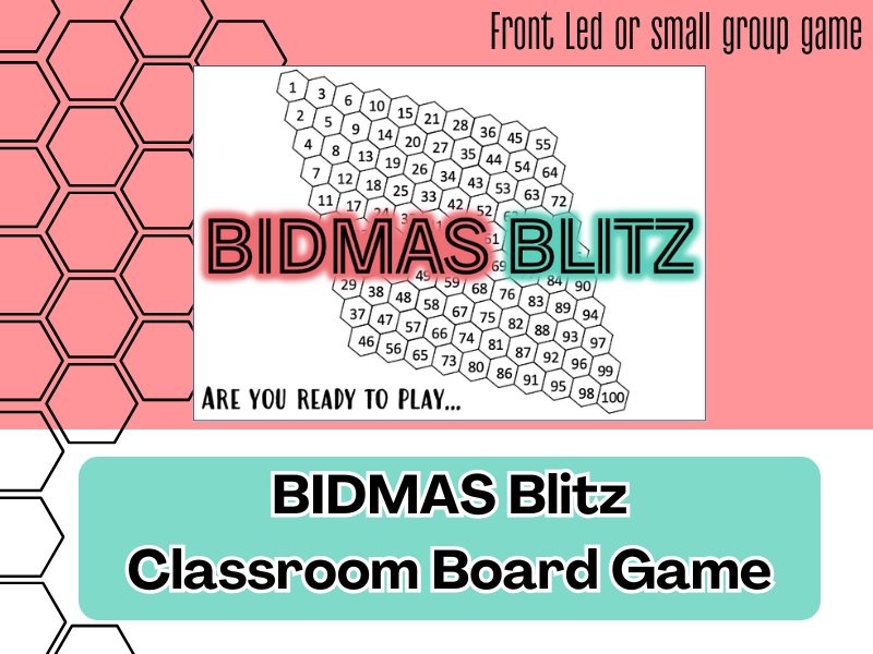 BIDMAS Blitz - Whole Class Game | Teaching Resources