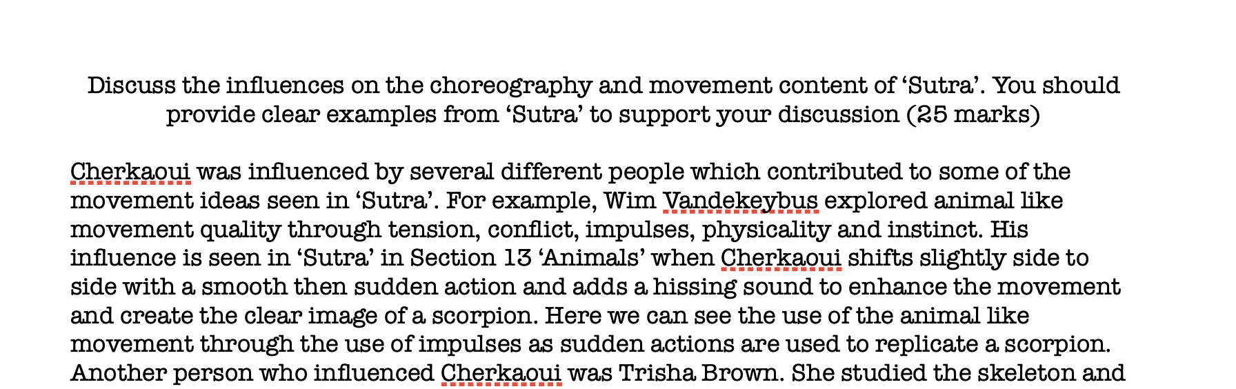 AQA A-Level Dance, Section B - Full study package | Teaching Resources