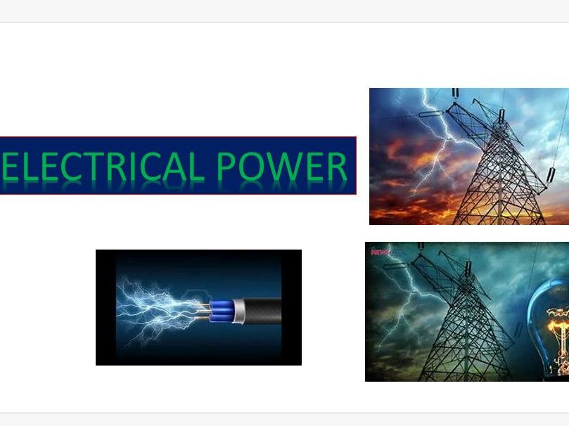 Electrical power | Teaching Resources