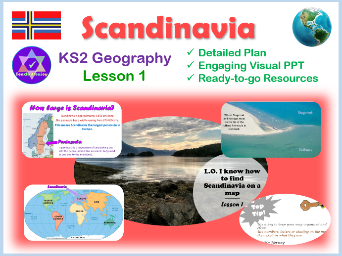 Scandinavia Map Lesson 1 | Teaching Resources