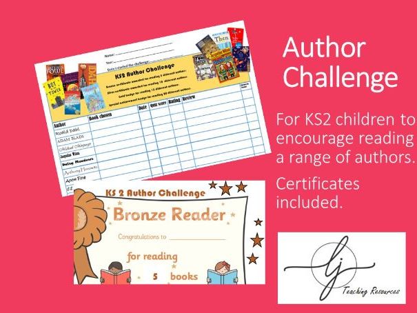 KS2 Author Challenge (with certificates) | Teaching Resources