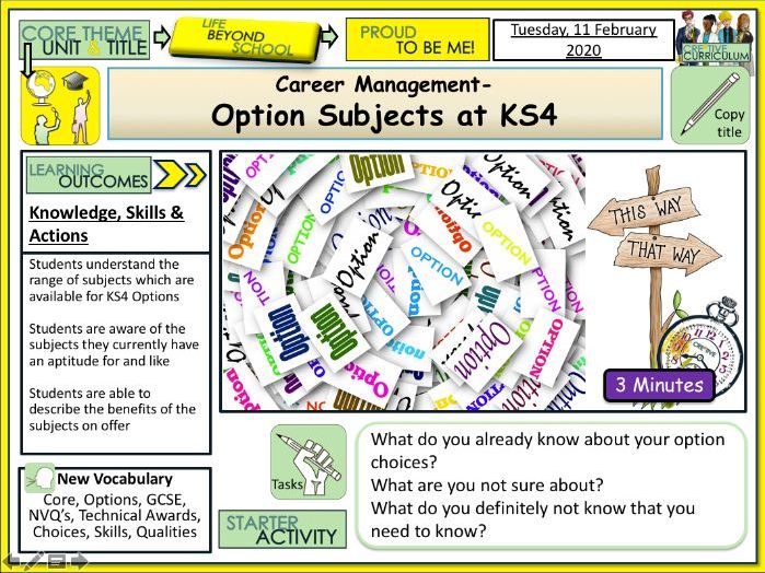 Options and Pathways - Careers Guidance | Teaching Resources