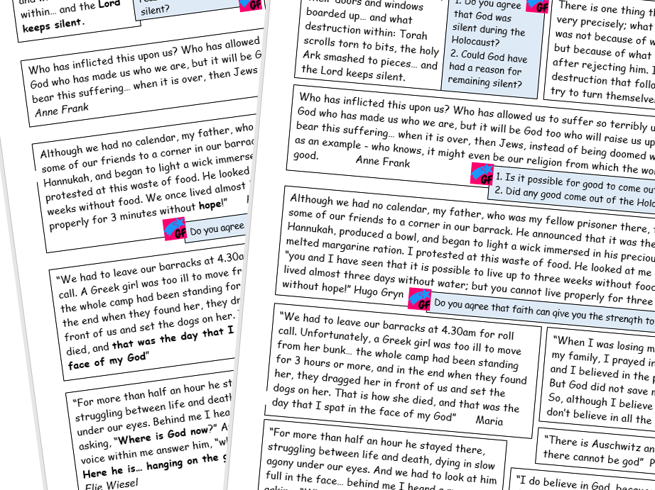 Where was God in the Holocaust? (Jewish responses to the Holocaust ...