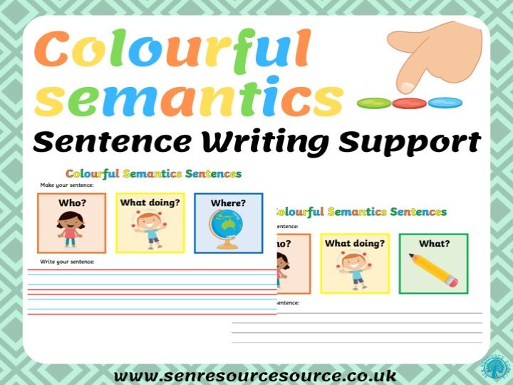 Colourful Semantics Bundle | Teaching Resources