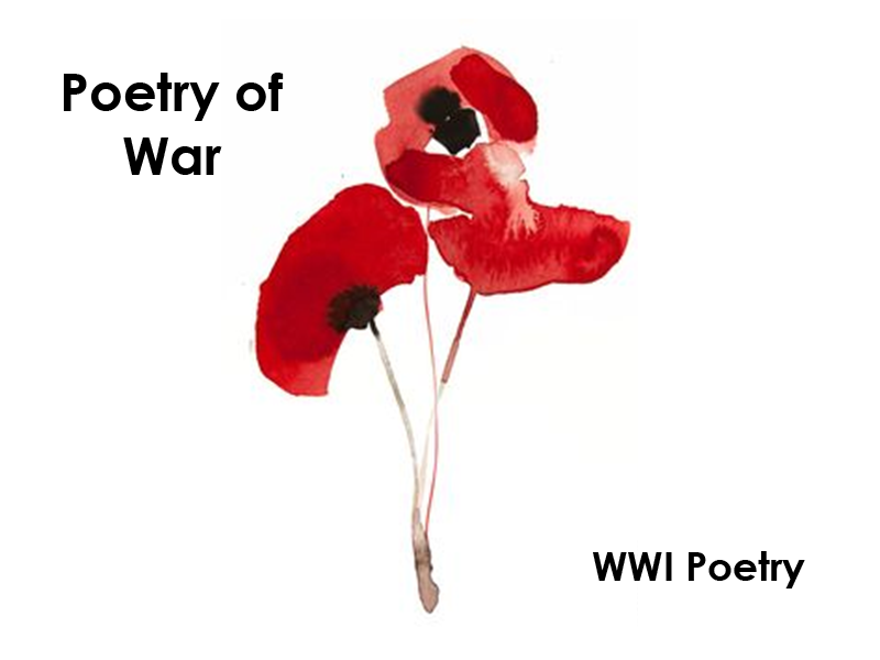 Poetry of War: WWI Poetry Lessons | Teaching Resources