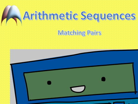 Matching Pairs - Arithmetic Sequences | Teaching Resources