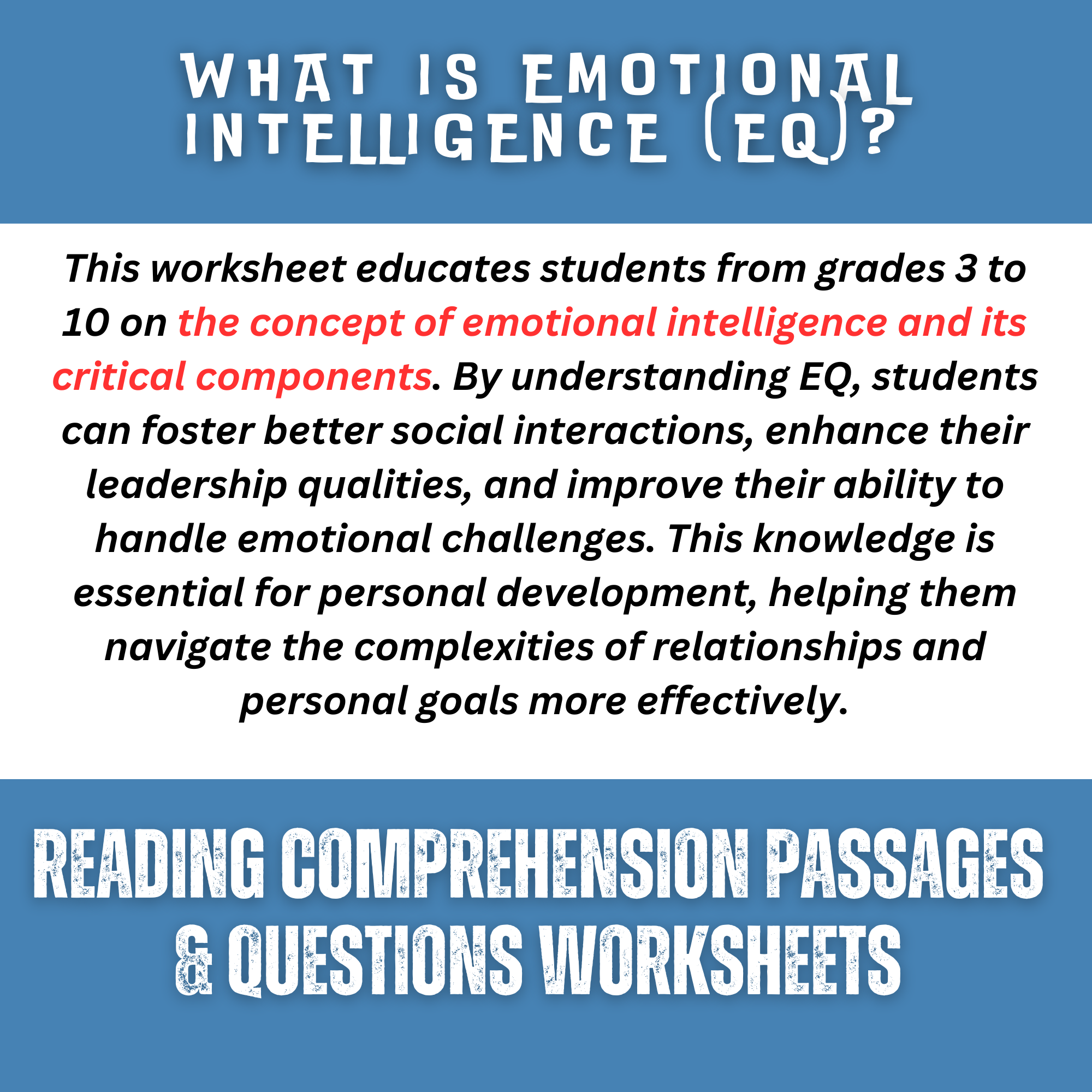 What is Emotional Intelligence (EQ) -Psychology and Human Behavior ...