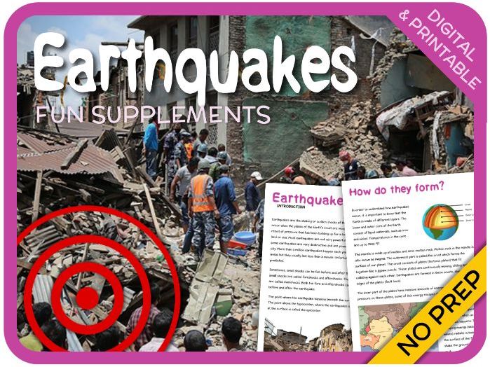 Earthquakes | Teaching Resources