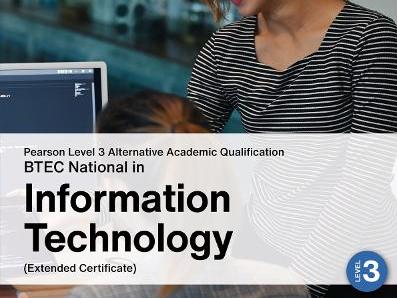 Pearson BTEC AAQ Information Technology (2025) Level 3 | Teaching Resources