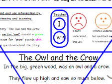 letters and sounds ow and ow reading comprehension | Teaching Resources