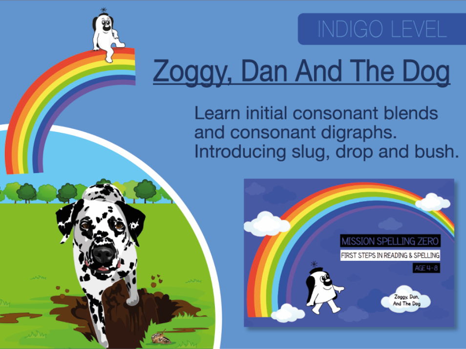 Initial Consonant Blends & Digraphs (Zoggy, Dan And The Dog) Pack 3 ...