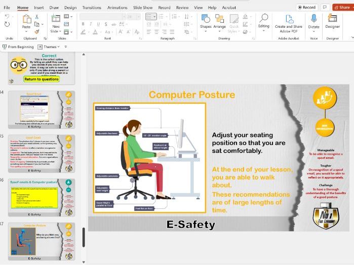 Secondary health and safety resources