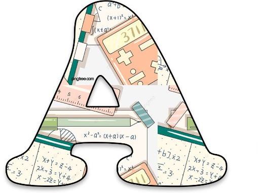 Maths theme letters | Teaching Resources