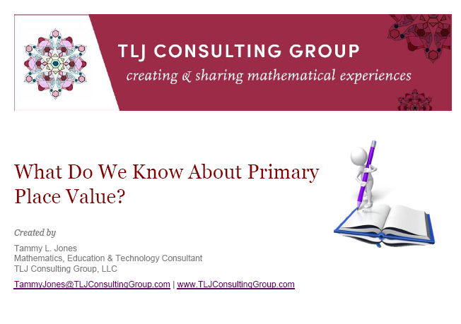 What Do We Know About Primary Place Value? | Teaching Resources