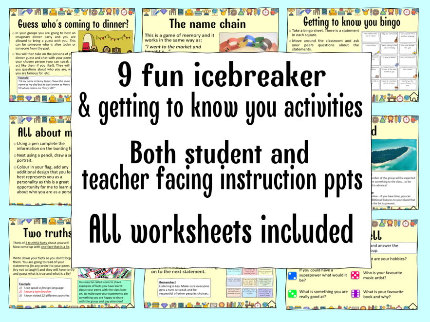 Icebreaker Activities For Students Lupon gov ph