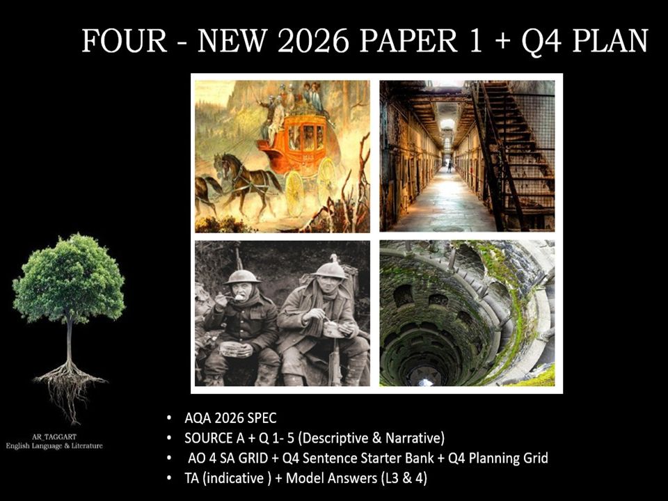 FOUR - PAPER 1 | 2026 FULL MOCKS | Q4 PLAN | Teaching Resources