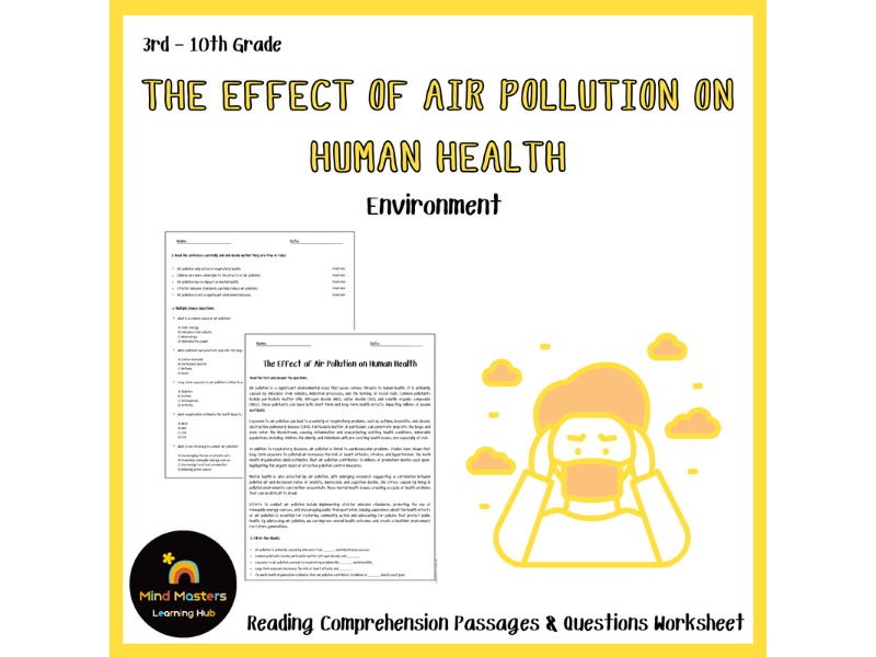 The Effect of Air Pollution on Human Health Reading Comprehension ...