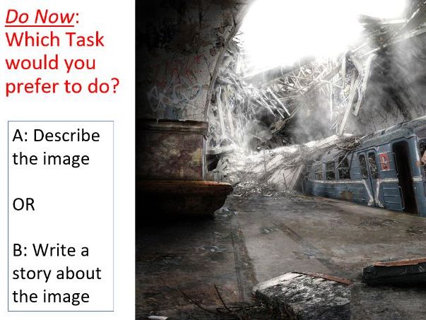 AQA English Language Paper 1 Question 5 – Descriptive vs Narrative ...