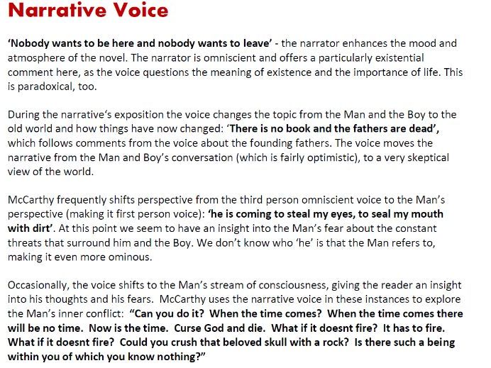 Cormac McCarthy's The Road Study Guide | Teaching Resources