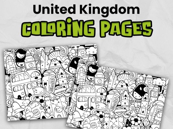 Coronation Day Colouring Page - London Classroom Displays | Teaching ...