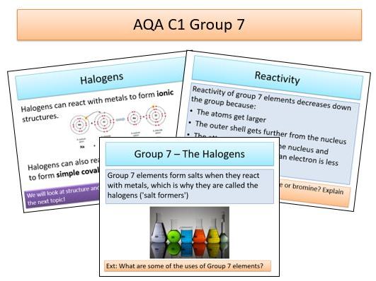 AQA C1 Group 7 (Triple and Trilogy) | Teaching Resources