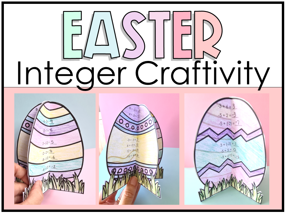 Secondary negative numbers resources