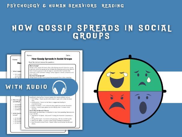 How Gossip Spreads in Social Groups -Psychology and Human Behavior ...