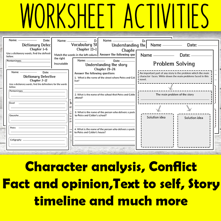 Chasing Vermeer Novel Study | Teaching Resources
