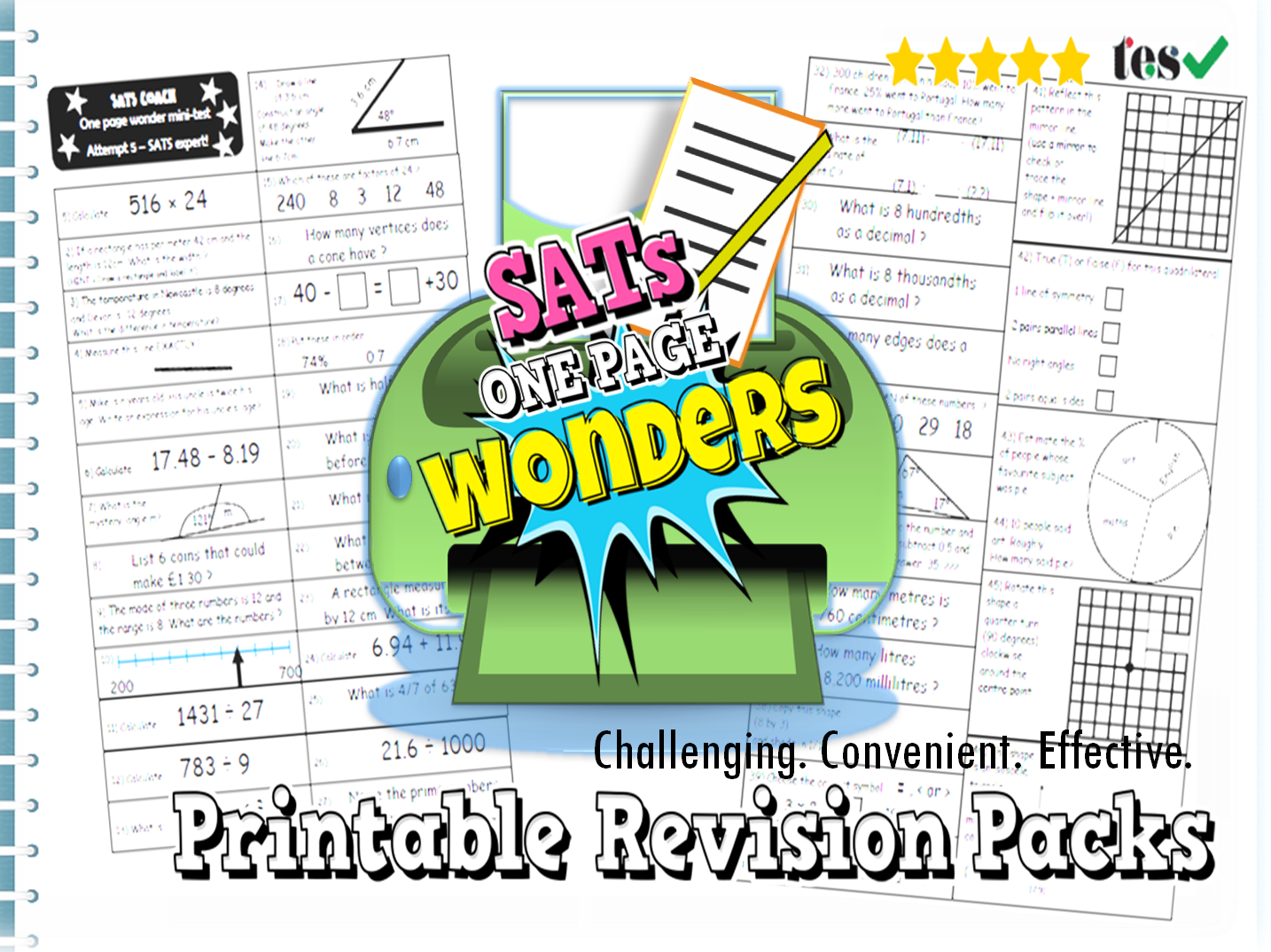 SATs Maths Revision Packs KS2 Teaching Resources