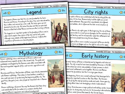 The Founding of Rome - Flashcards | History | Mythology | Key Events ...