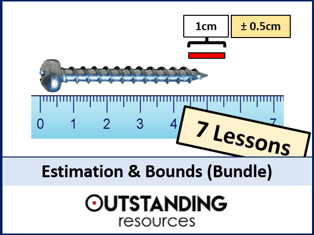 Place Value, Rounding, Estimation and Bounds BUNDLE (7 Lessons ...