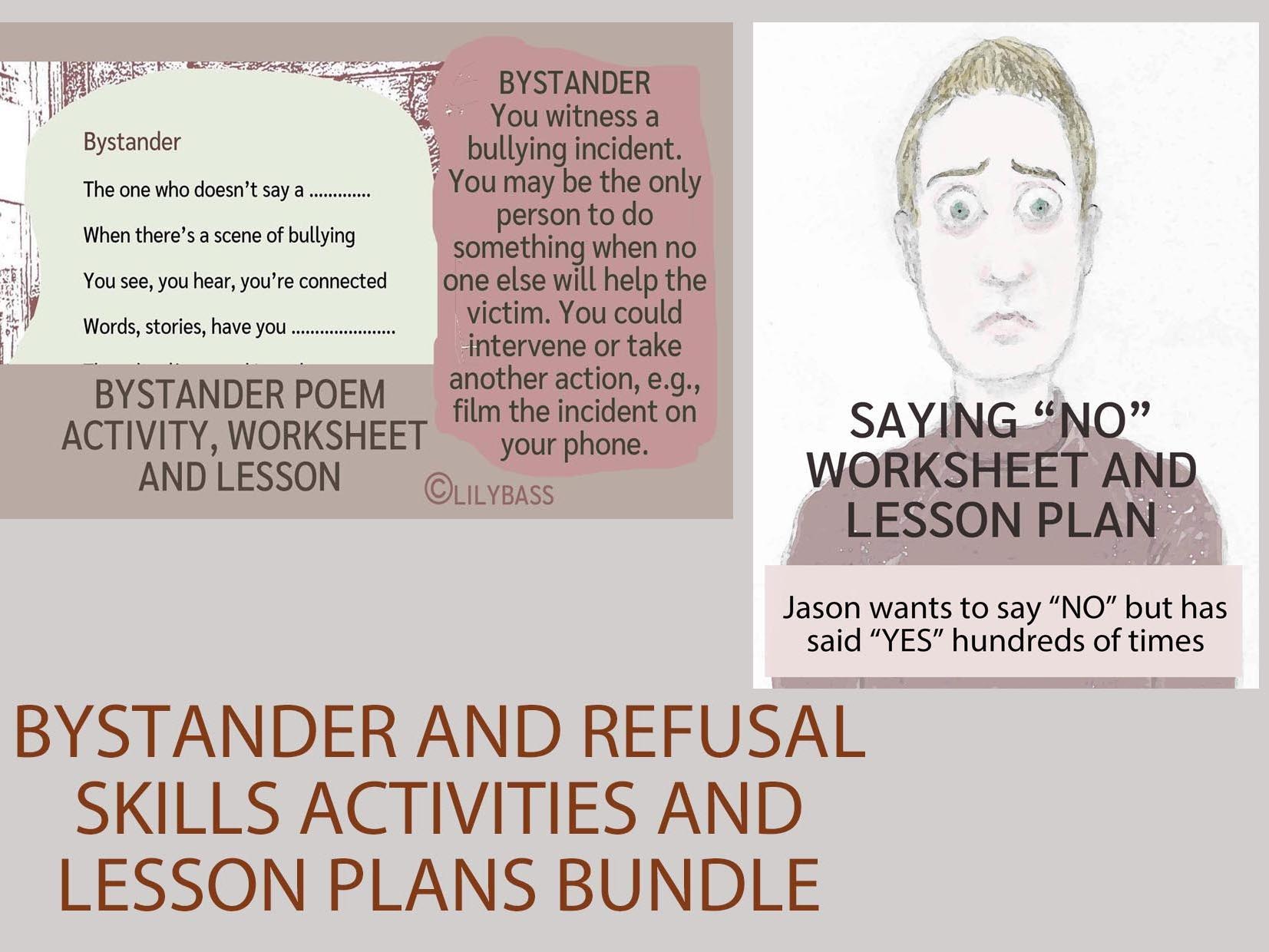 Bystander and Refusal Skills Bundle (US) | Teaching Resources