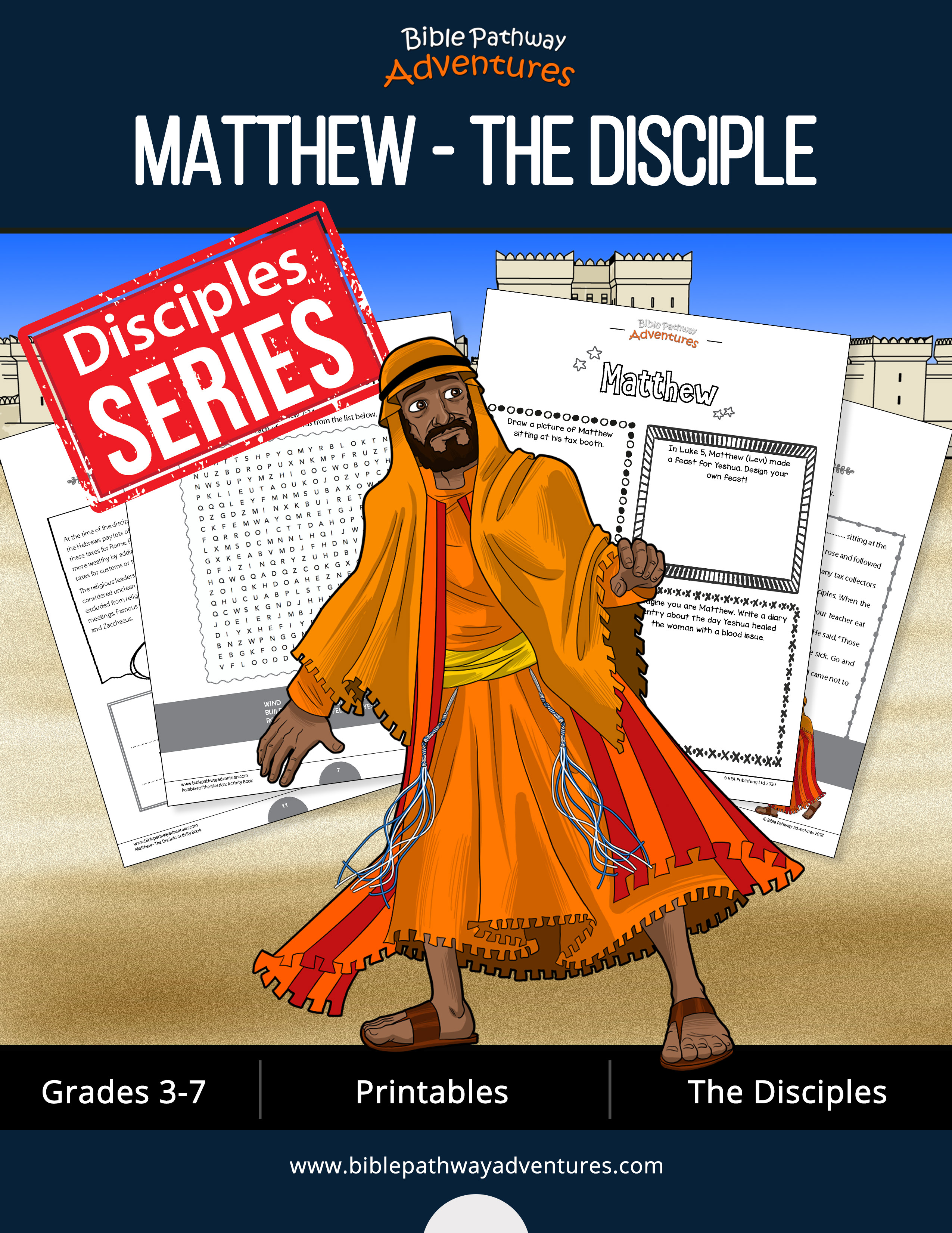 Matthew: The Disciple Activity Book | Teaching Resources
