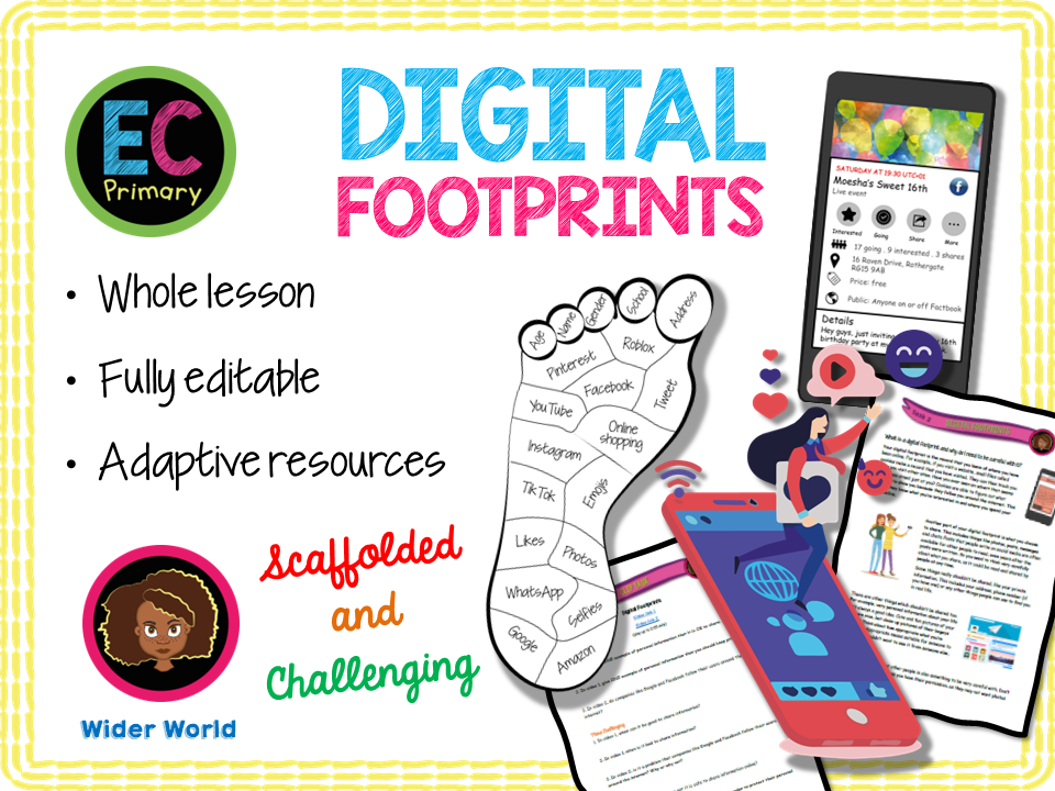 Digital Footprints KS2 | Teaching Resources