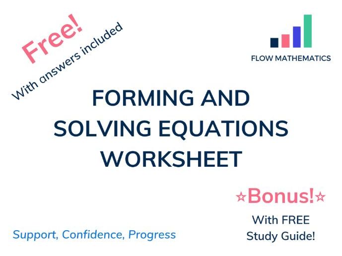 Forming and solving equations | Teaching Resources
