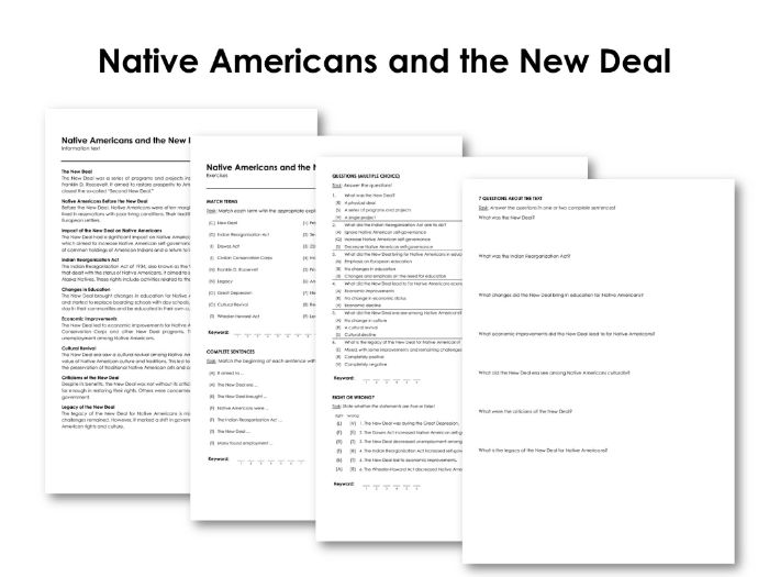 Native Americans and the New Deal | Teaching Resources