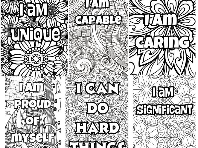 Mindful colouring sheets Set 5 | Teaching Resources