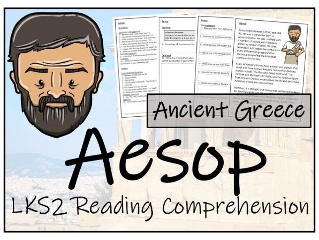 LKS2 Ancient Greece Display, Reading Comprehension & Writing Bundle ...