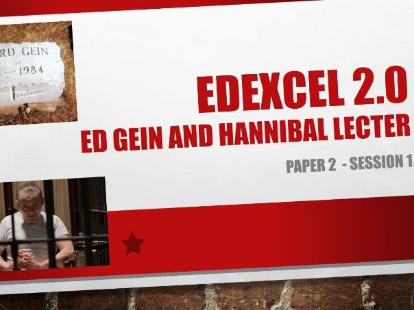 GCSE English Language Edexcel 2.0 Serial Killers Paper 2 | Teaching ...