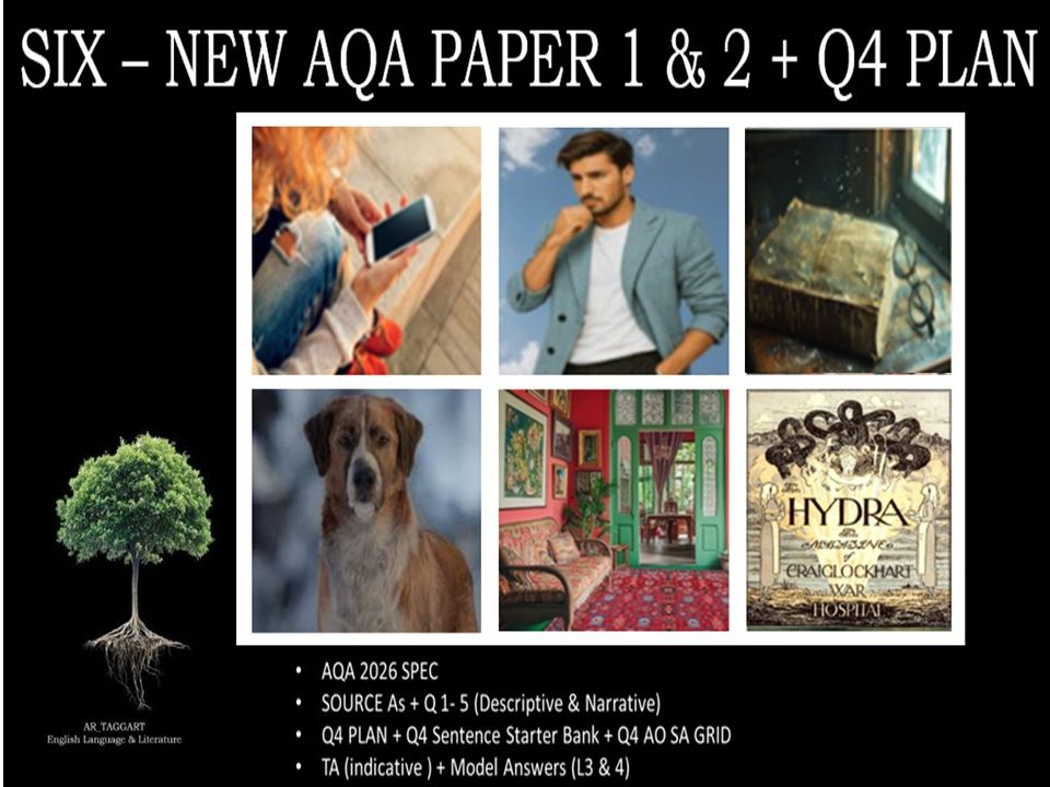 SIX - PAPER 1 & 2 | 2026 FULL MOCKS | Q4 PLAN | Teaching Resources