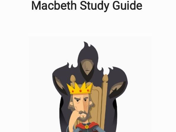 Macbeth Study Guide | Teaching Resources