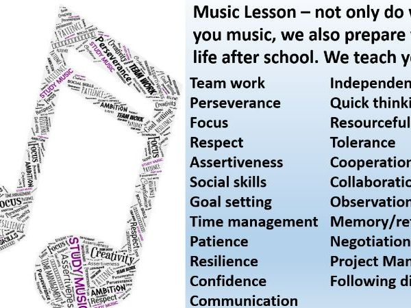 Transferable Skills in Music on ppt | Teaching Resources Transferable Skills in Music on ppt | Teaching Resources