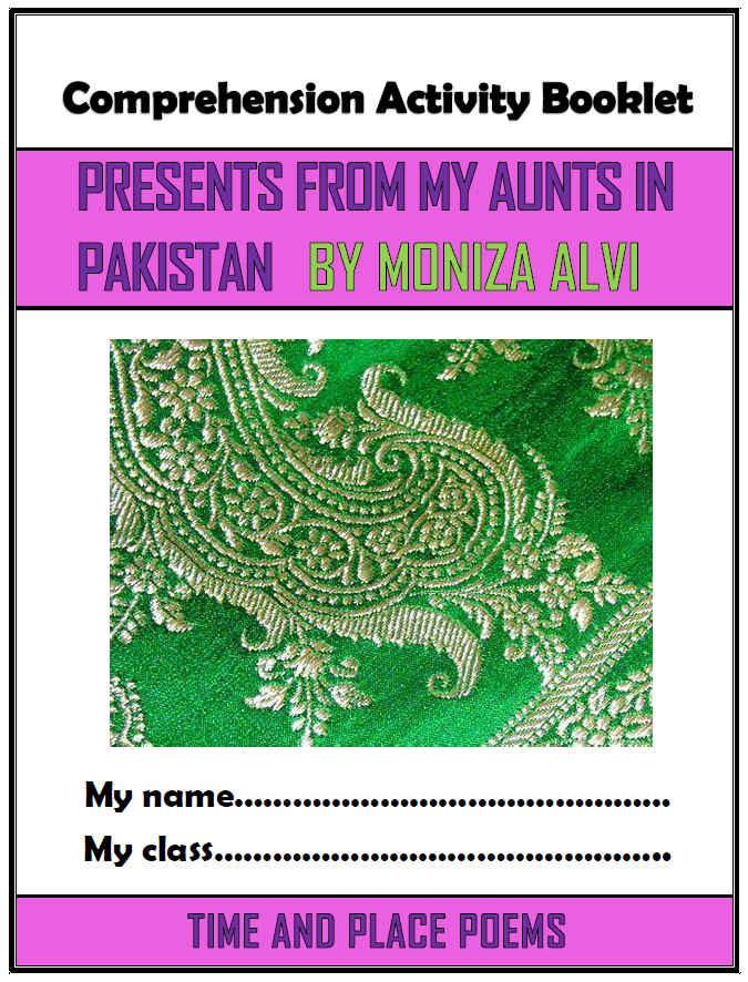 Presents from My Aunts in Pakistan - Comprehension Activities Booklet ...