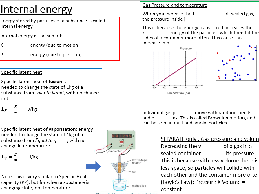 P6 &P7 revision card lessons (new AQA 9-1 Physics) | Teaching Resources