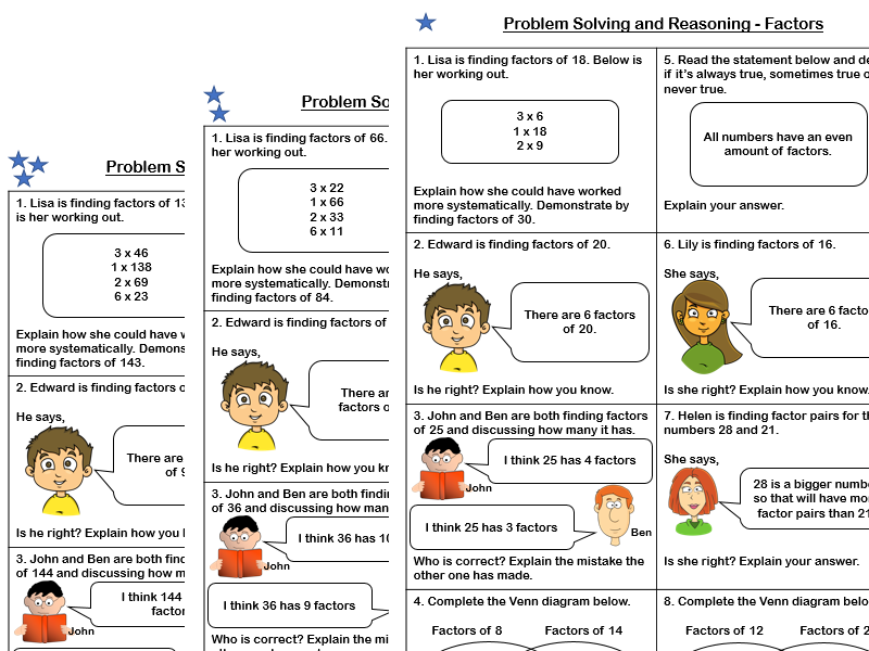 White Rose Maths Year 5 Block 4 Factors Problem Solving And White Rose Maths Year 5 Block 4 Factors Problem Solving And
