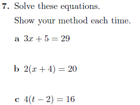 Equations and formulae tests (with solutions) | Teaching Resources