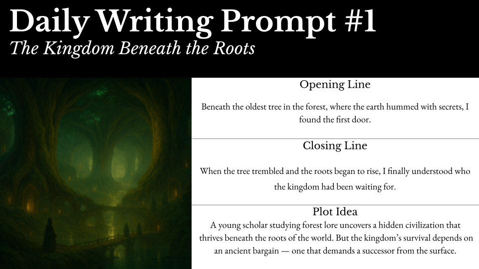 30 Fantasy Daily Creative Writing Prompts | Teaching Resources