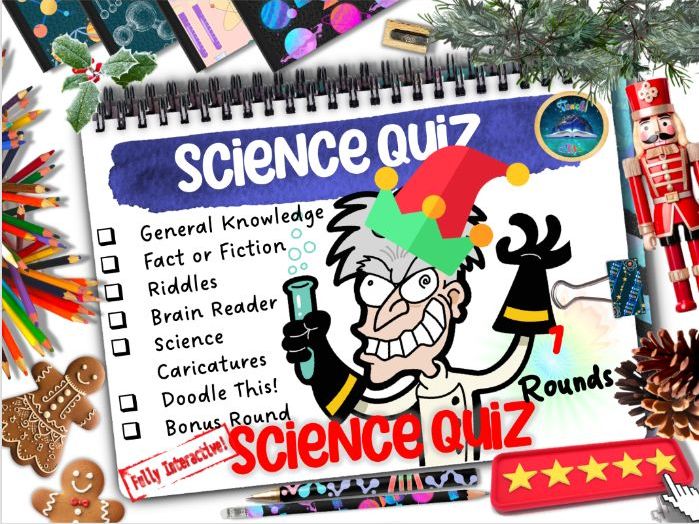 Christmas Science Quiz | Teaching Resources